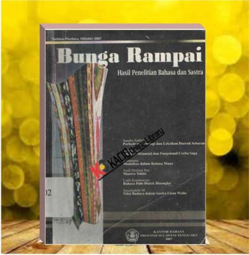 Jual Bunga Rampai Hasil Penelitian Bahasa dan Sastra. Sandra Safitri ...