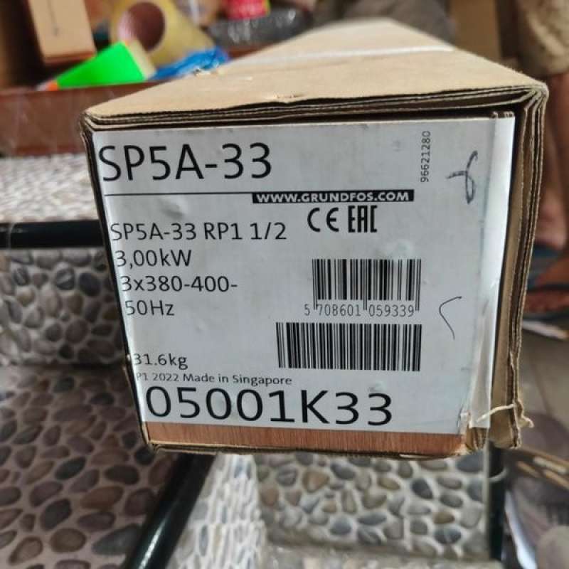 Promo Pompa Submersible Pompa Satelit Grundfos Sp 5a-33 3 Phase 380v 4 ...