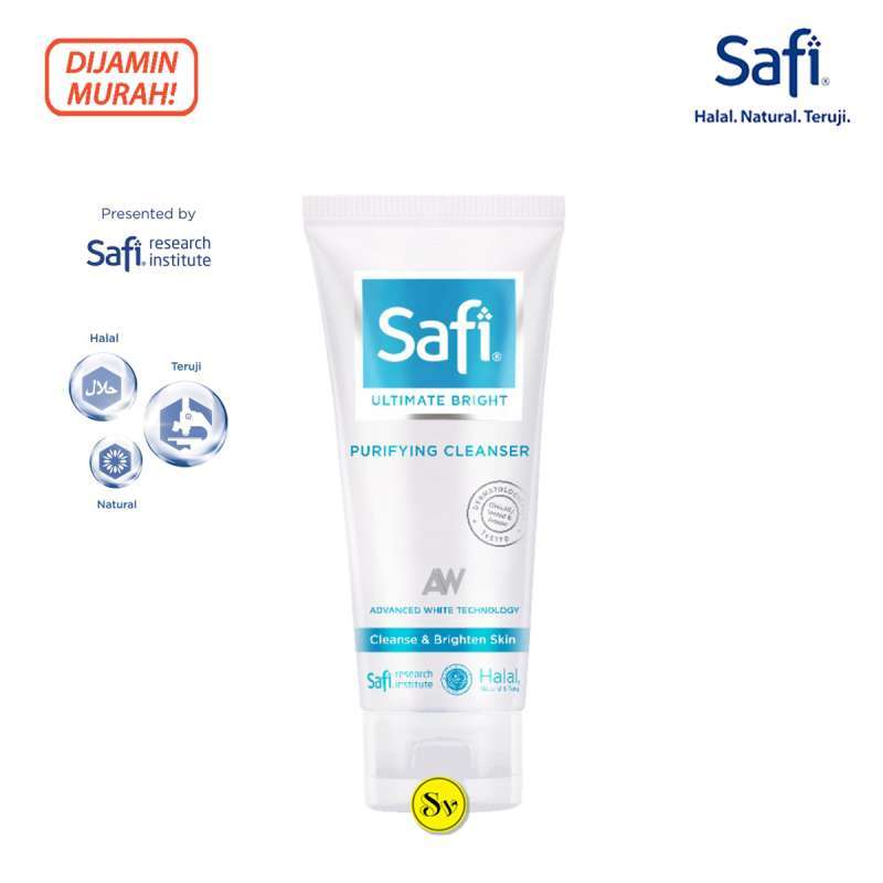 Promo Safi Ultimate Bright Purifying Cleanser 100gr (white Expert Purifying Cleanser) Diskon 42% ...