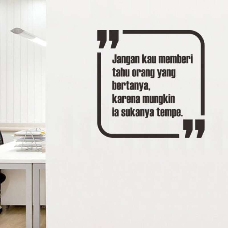 Jual Cutting Stiker Custom Teks Tulisan Kaca Dinding Motivasi Sticker ...