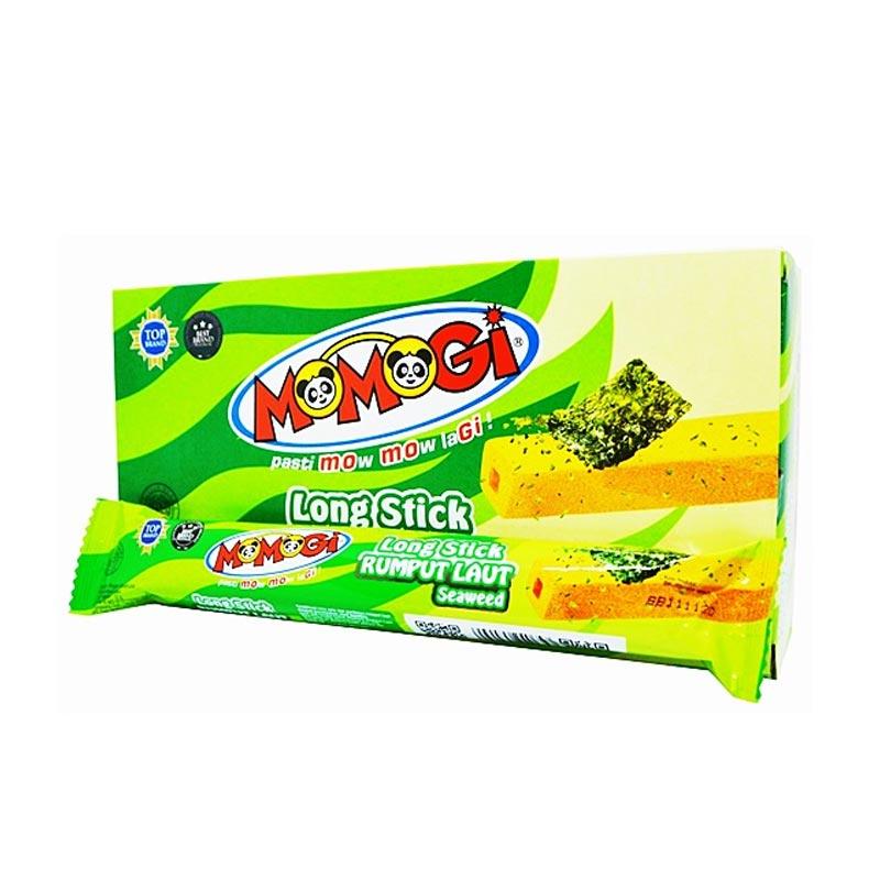 Jual Momogi Long Stick Rasa Rumput Laut [1 kotak isi 10 pcs] di Seller ...