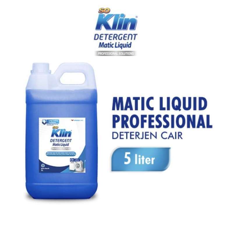 Jual So Klin Detergent Matic 5 Liter di Seller eRWe77 - Lengkong, Kab ...