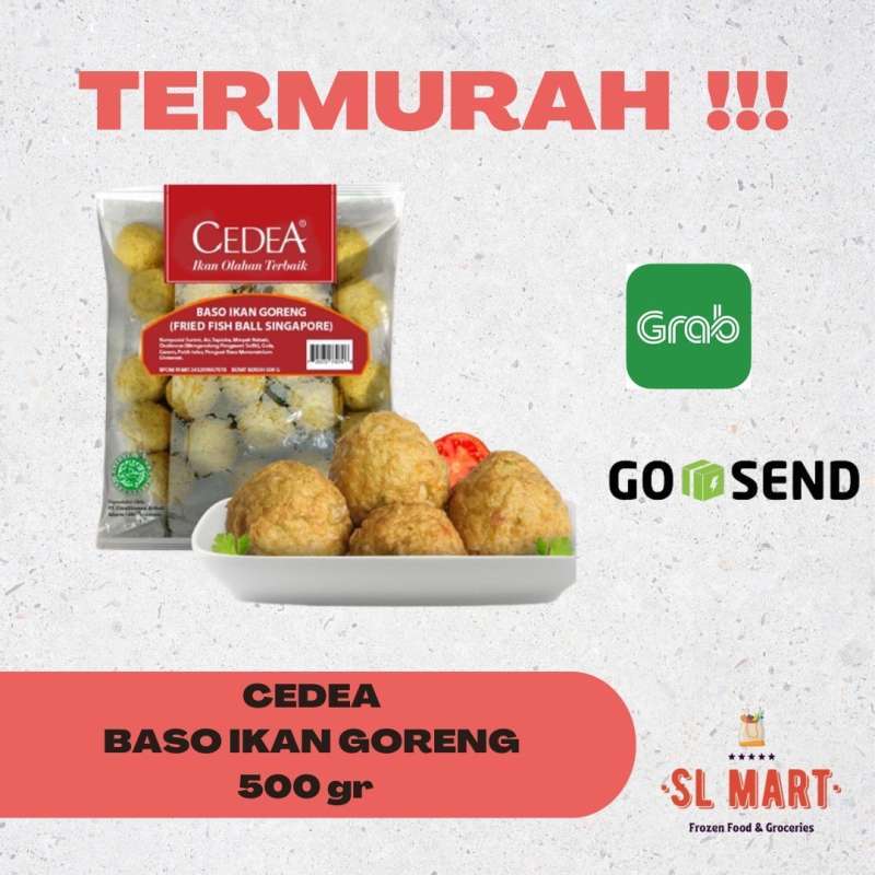 Jual CEDEA Baso Ikan Goreng Singapore 500gr Bakso Ikan Goreng di Seller ...