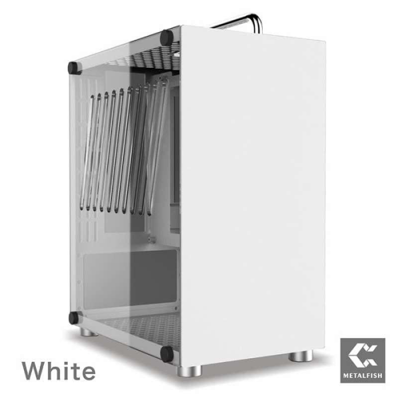 Promo Metalfish T40 Mini Itx Case For Pc - Putih Diskon 10% Di Seller ...