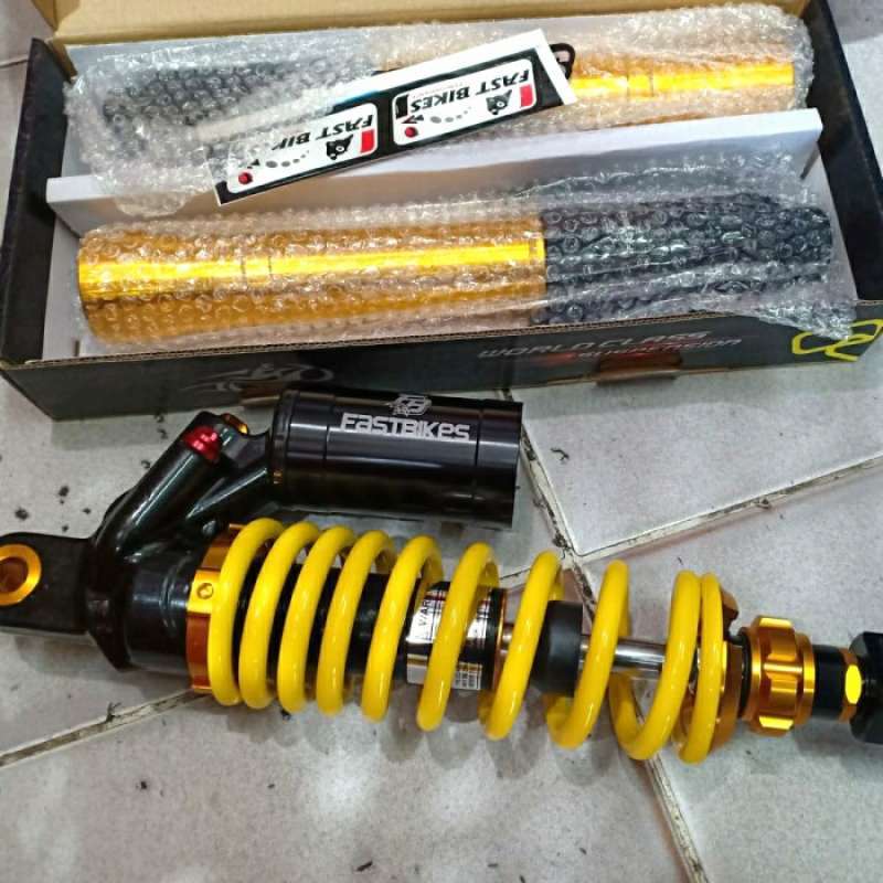 Jual Shockbreaker Fast Bikes Beat Scoopy Vario 110 Plus Botom Shock Di ...