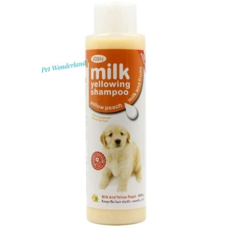 Promo Shampoo Anjing - Bbn Milk Yellowing Pet Shampoo 400ml - Dog ...