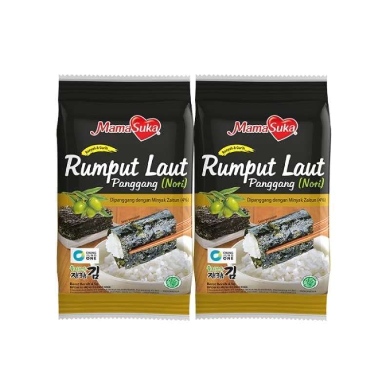 Jual MAMASUKA NORI ORIGINAL / RUMPUT LAUT MAMASUKA / RUMPUT LAUT di ...