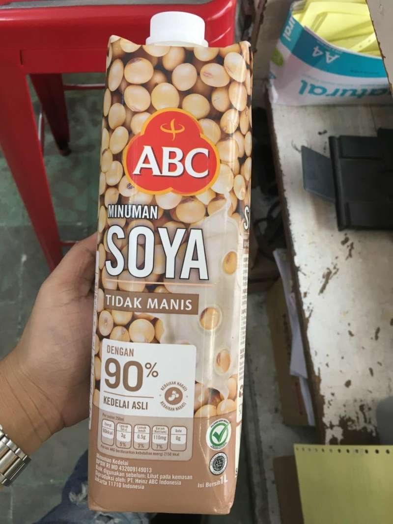 Jual Abc Minuman Soya 1liter No Sugar Di Seller Mrbenshope - Madras ...
