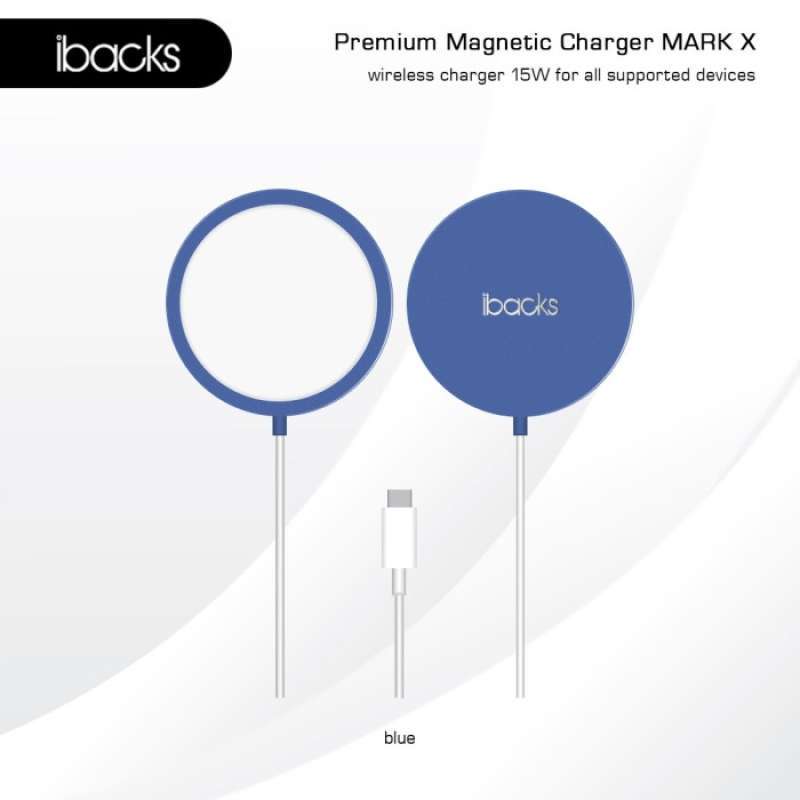 Jual Ibacks MARK X Magnetic Wireless Charger 15 Watt di Seller IsGone ...