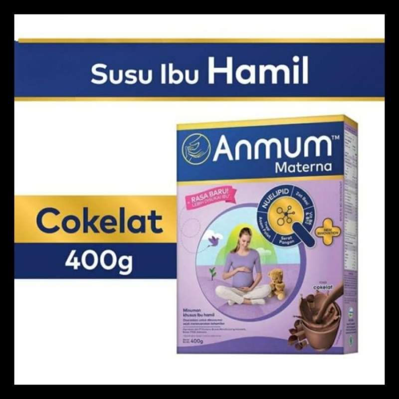 Jual Susu Ibu Hamil anmum materna 400gr cokelat - Anmum Materna Susu ...