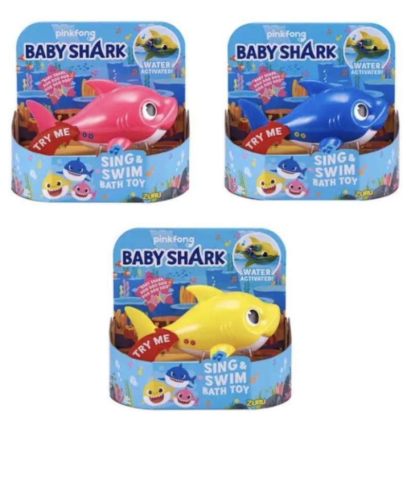 Jual Zuru Baby Shark Baby Sing and Swim Bath Toy - Original Product di ...