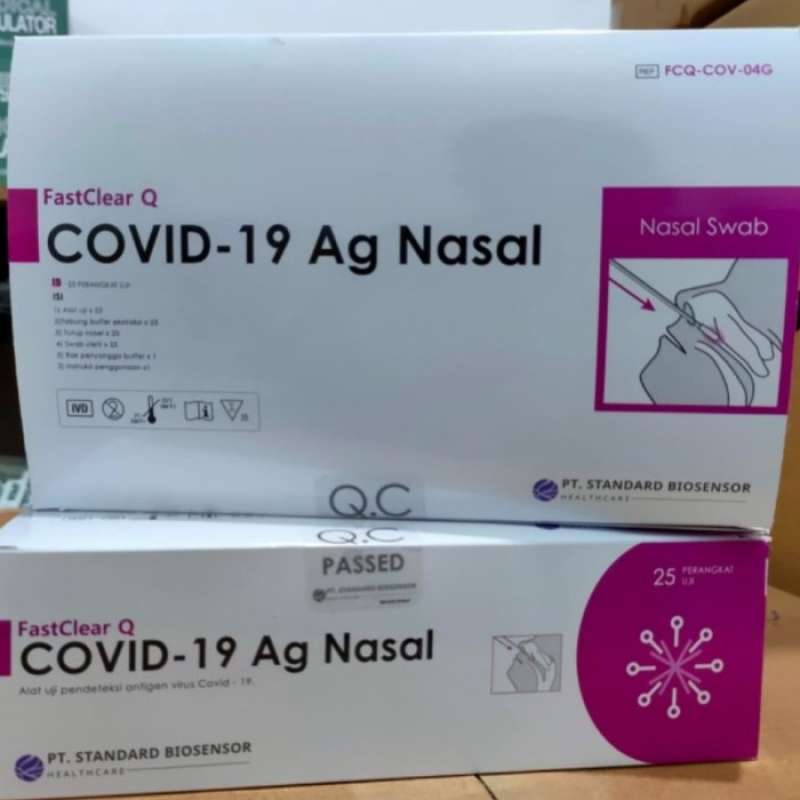 Jual sd biosensor fastclear q nasal 1box isi 25pcs di Seller Chintya ...