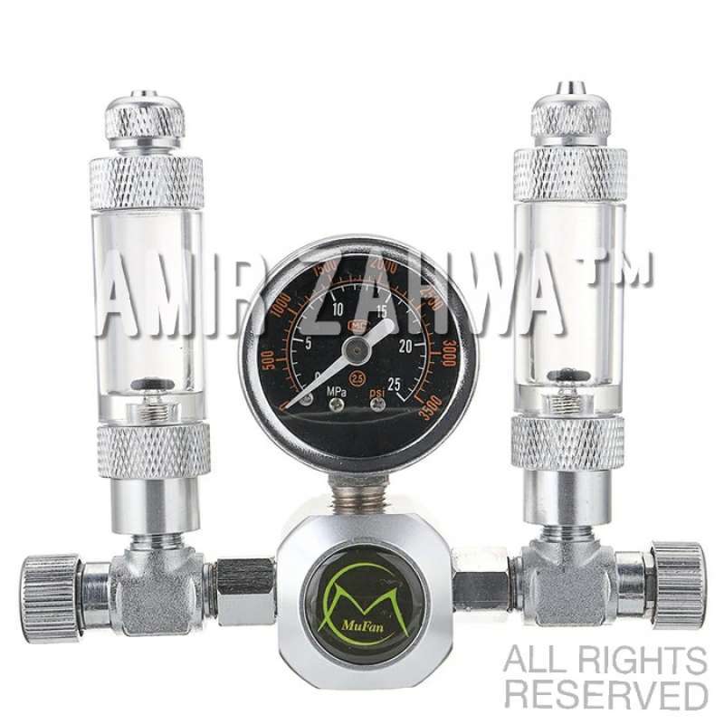 Promo Regulator Co2 Double Output Mufan Splitter 2 Ways Diskon 23% di ...