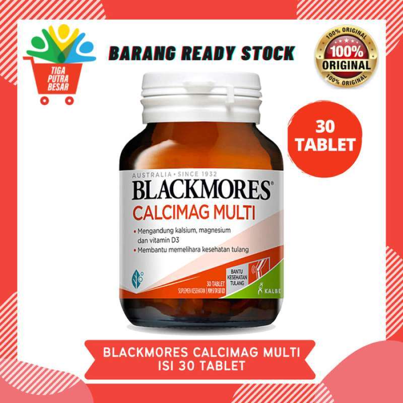 Jual BLACKMORES CALCIMAG MULTI ISI 30 TABLET SUPLEMEN KESEHATAN TULANG ...