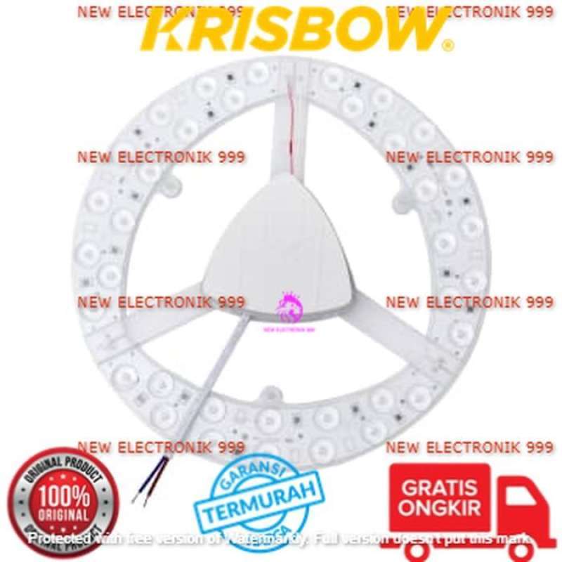 Jual Krisbow Led Module Round 30 Watt 6500k Daylight Putih di Seller ...