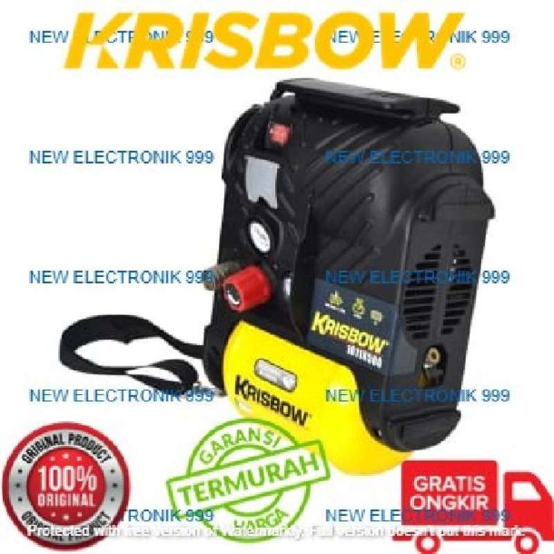 Jual Krisbow Kompresor Angin Portabel 1.5 Hp 5 Ltr Crdc0105 10118500 di ...