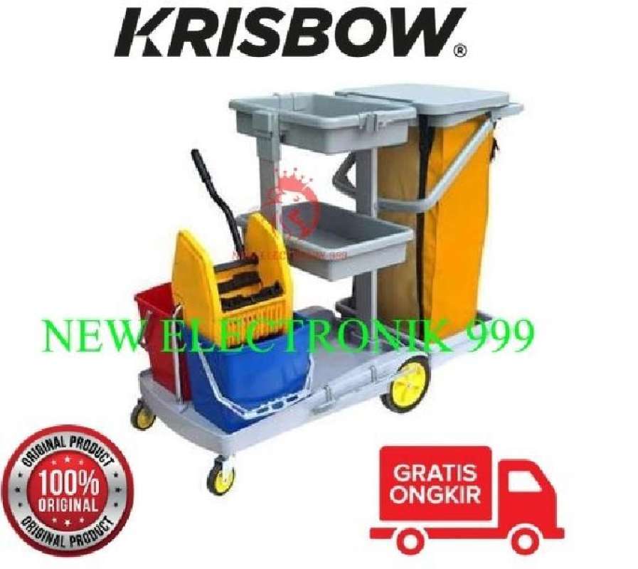 Jual Krisbow Troli Kebersihan Serbaguna 10209036 Di Seller New ...