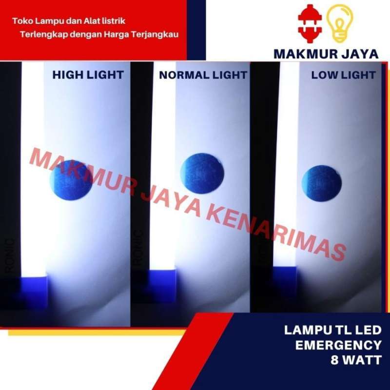 Jual Emergency Tl T5 Led/lampu Tl Led Emergency Murah 8w/lampu Darurat ...