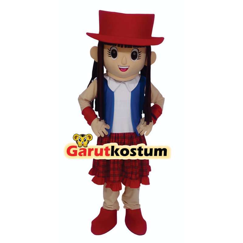 Jual Kostum maskot badut sailormon topi merah karakter costume dewasa ...