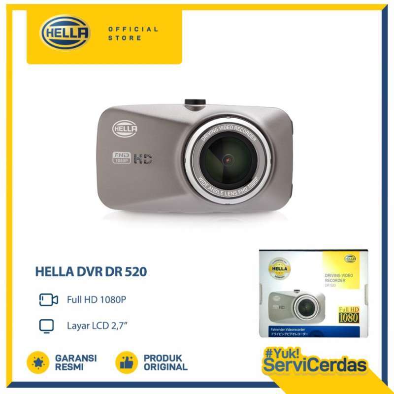 Promo HELLA DVR DR 520 / Dashcam Diskon 15% di Seller Hella Indonesia Official Store - Bungur ...