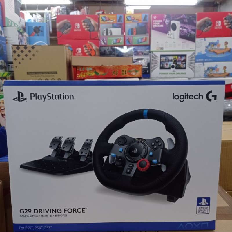 Jual logitech g29 trueforce wheel ps5/ps4 di Seller Silvanna - Kapuk ...