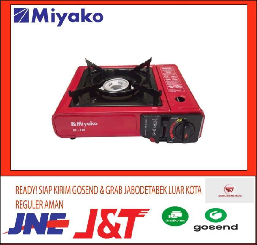 Jual Miyako CC 100 Kompor Gas Portable 1 Tungku Praktis .Baru ...