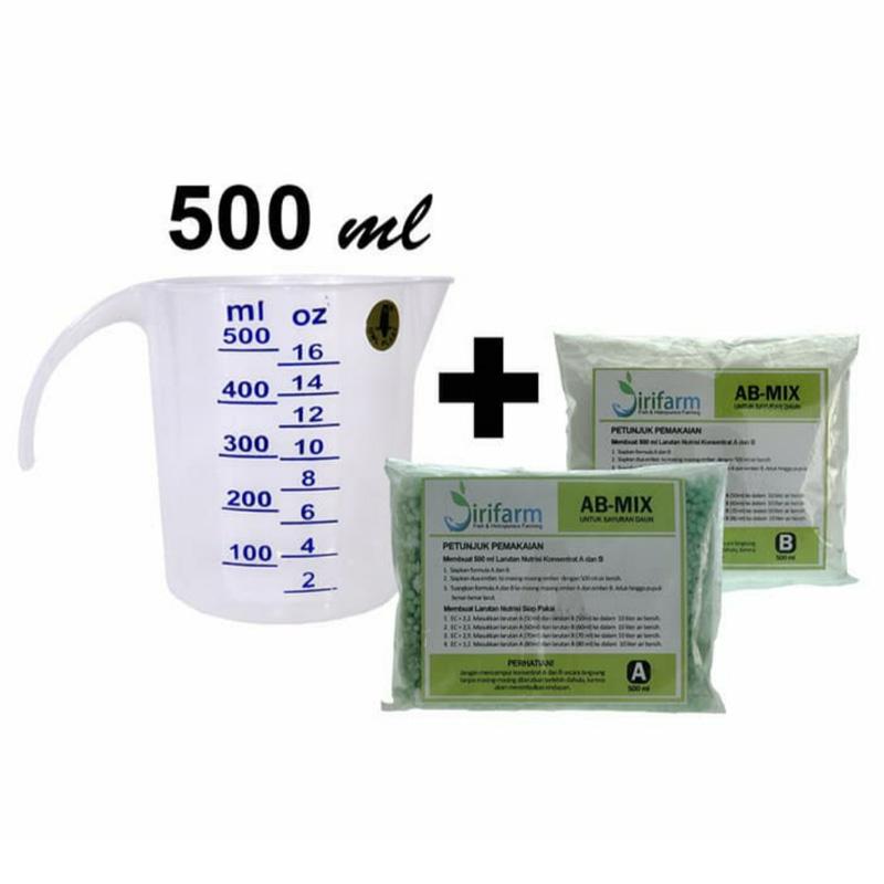 Jual JIRIFARM Paket Ab Mix sayur dan Gelas Takar [500 mL] di Seller ...