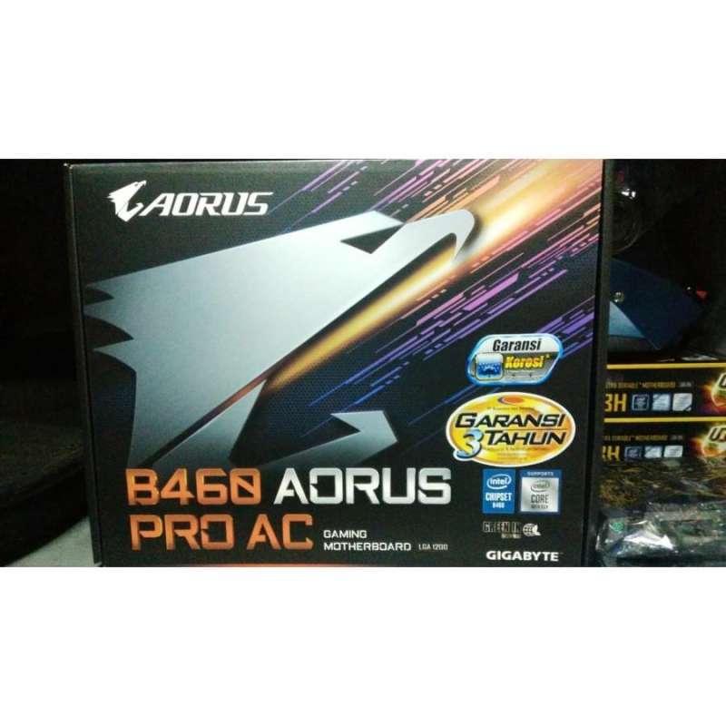 Jual Gigabyte B460 AORUS PRO AC (B460,LGA 1200,DDR4) Support Intel Gen ...