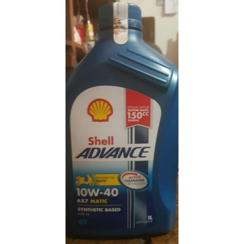 Jual Oli Shell Advance Ax7 Matic | Oli Motor 10W-40 (1Lt) di Seller ...