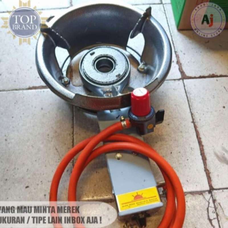 Jual kompor api besar high pressure satu set sr 5e auto di Seller ...