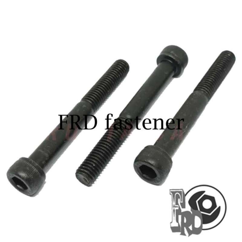 Jual Baut Tms L Baja Hitam M16 Grade 12.9 Drat 16 Mm Pitch 2.00 Kunci L ...