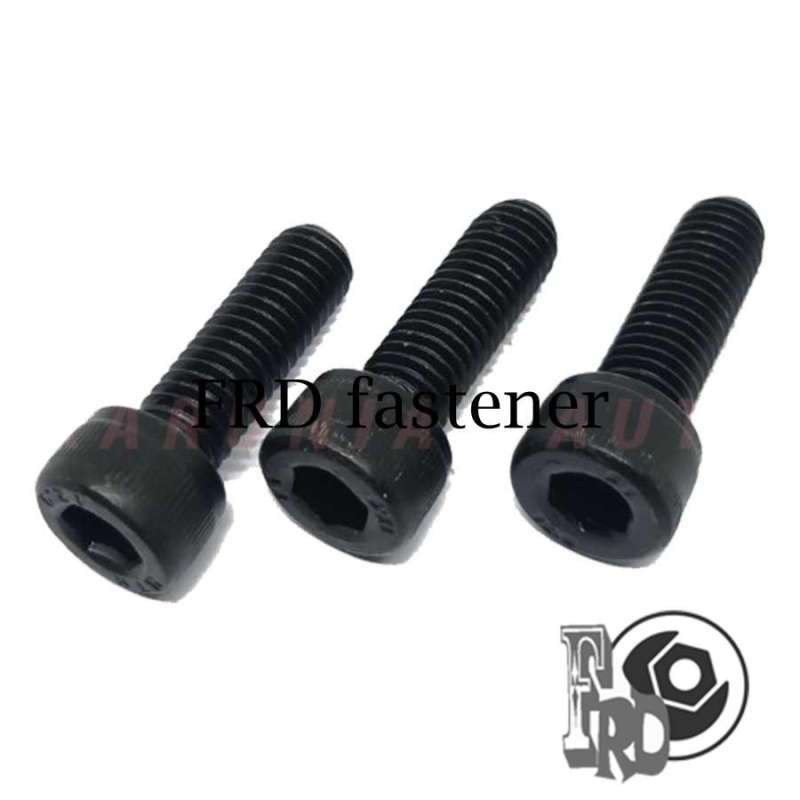 Jual Baut Tms L Baja Hitam M16 Grade 12.9 Drat 16 Mm Pitch 2.00 Kunci L 14 - 16x130 Di Seller ...