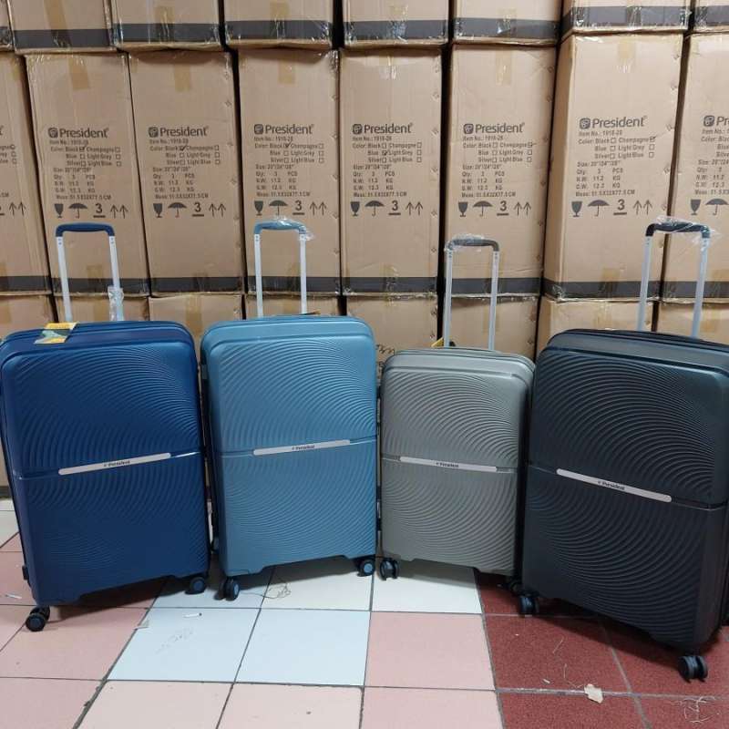Jual Koper President 20In (Kabin) Bahan Lentur/Anti Pecah/Koper ...