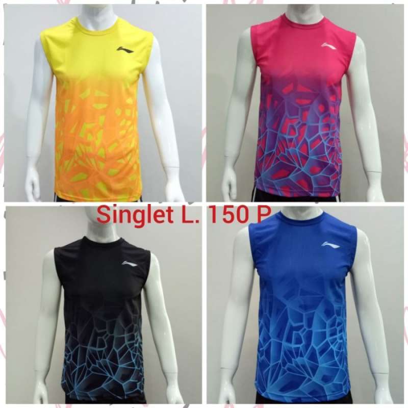 Jual SINGLET BAJU DEWASA BADMINTON BULUTANGKIS L150 P di Seller Kembang ...