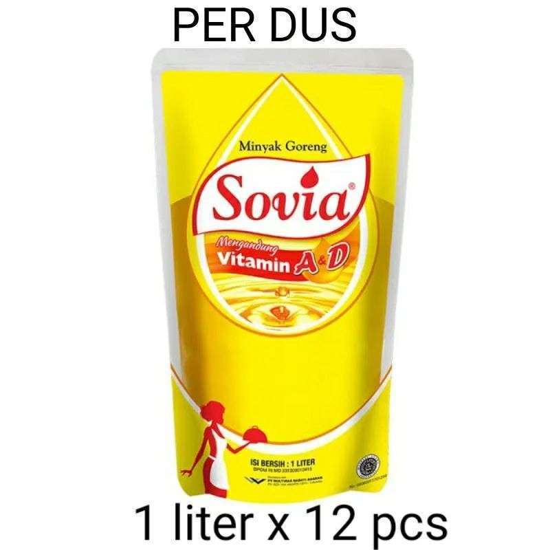 Jual Minyak sovia 1 liter per dus isi 12 pcs di Seller Toko Atalaryn ...