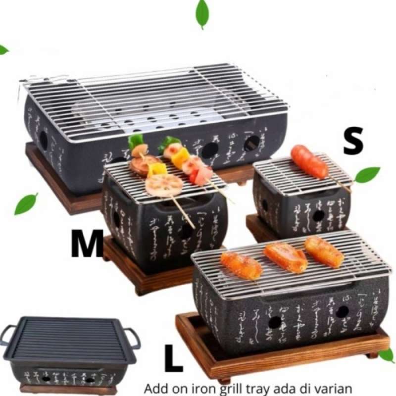 Jual bbq grill japanese alat masak bbq grill portable tempat masak bbq ...