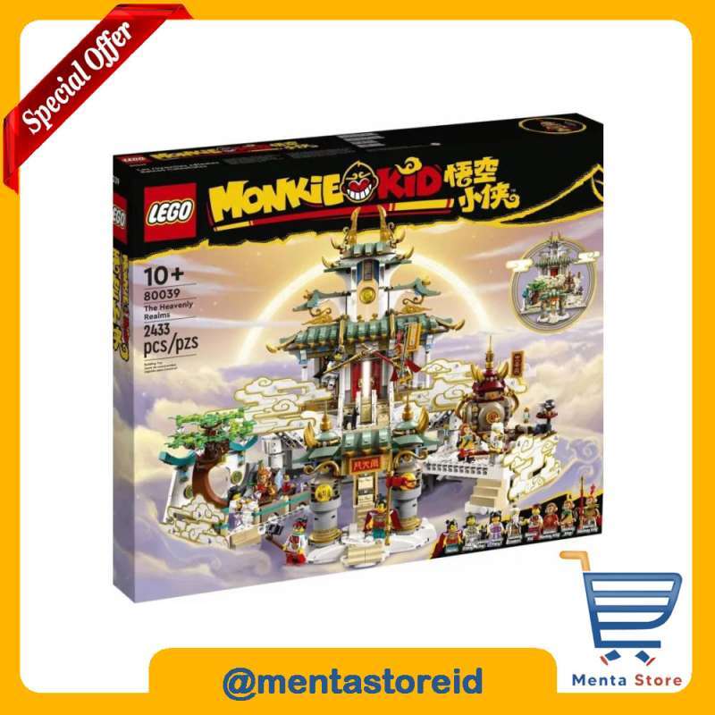 Promo LEGO 80039 Monkie Kid The Heavenly Realms Diskon 25% di Seller ...