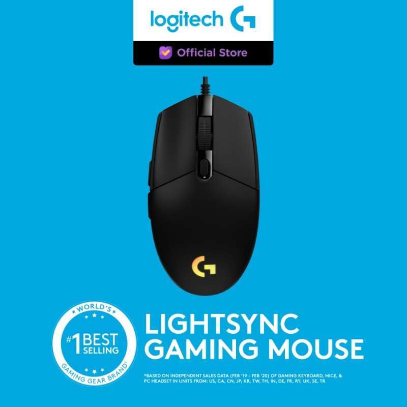 Jual Logitech G102 Mouse Gaming Wired RGB Lightsync with Macro - Hitam - HITAM LIGHTSYNC di ...