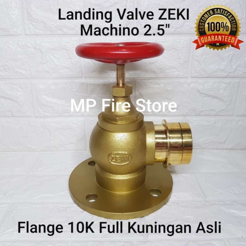 Promo Fire Landing Hydrant Valve Zeki 2.5 In Machino Flange 10k Pemadam ...