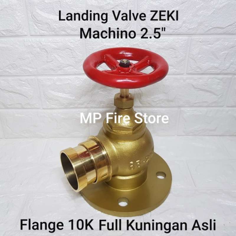 Promo Fire Landing Hydrant Valve Zeki 2.5 In Machino Flange 10k Pemadam ...