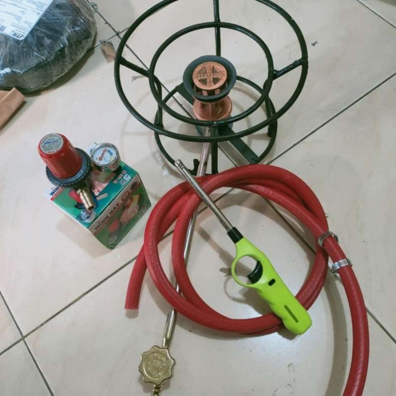 Promo kompor smawar/mawar/semawar zeppelin 202 set Diskon 23% di Seller ...