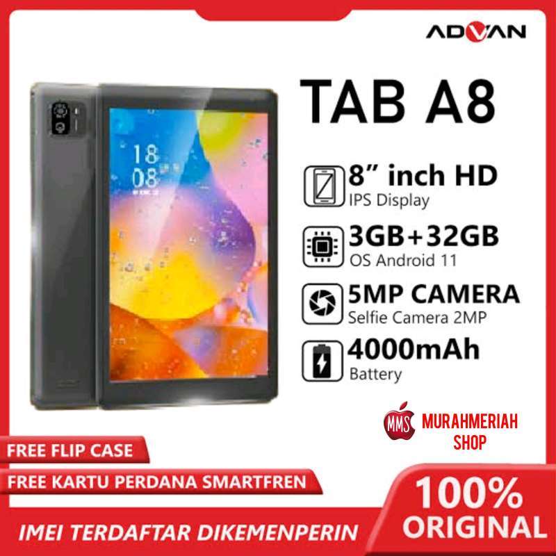 Jual Advan Tab A8 3GB/32GB 4G Garansi Resmi di Seller MurahMeriah Shop Official Store - AS ...
