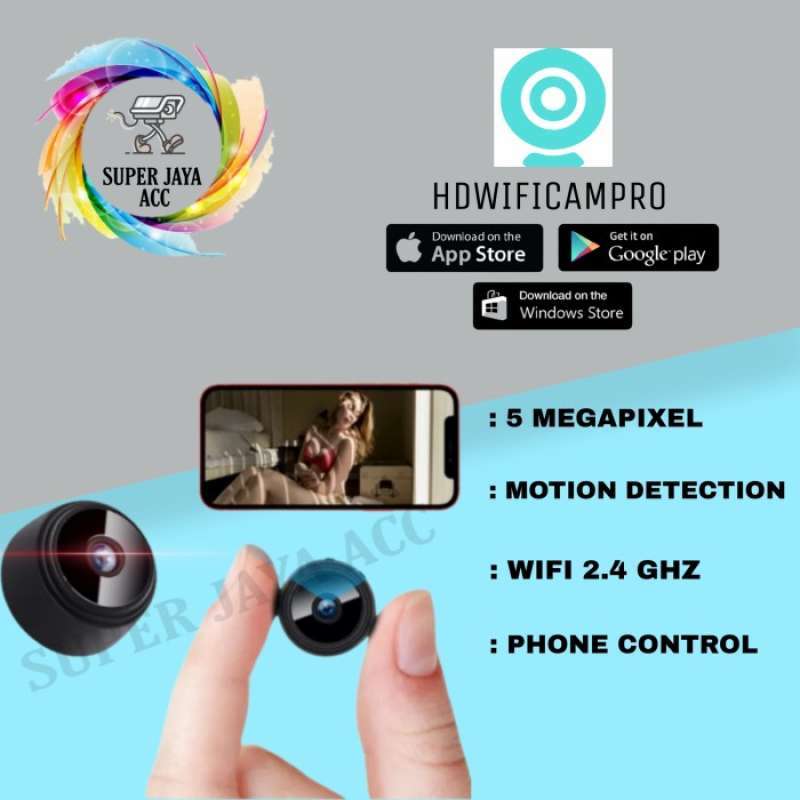 Jual Promo Of the month SPY CAM A9 MINI CAMERA WIFI 5MP MICRO KAMERA ...