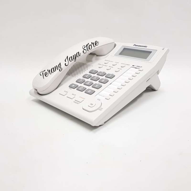 Promo Tahun Ini Aja Kak Telepon Kabel Panasonic Kx-ts880mx (putih) Pesawat Telepon Rumah Ts880 ...