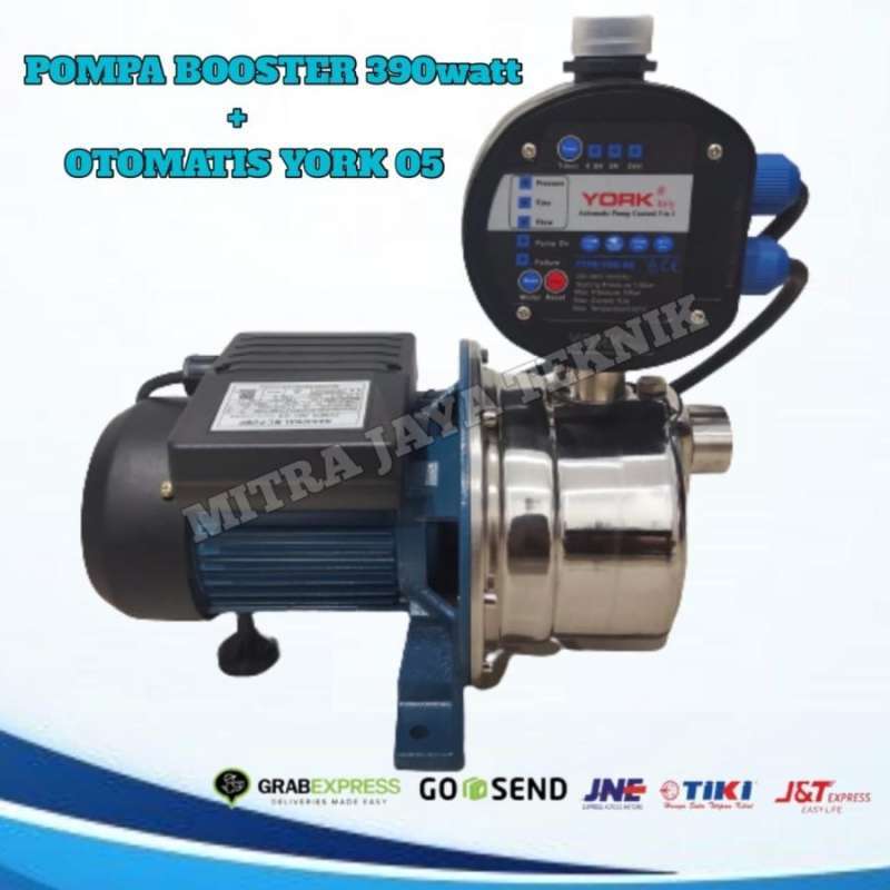 Jual Mesin Pompa Air Booster JMC 1SS + Otomatis Yrk05 Pompa Dorong ...