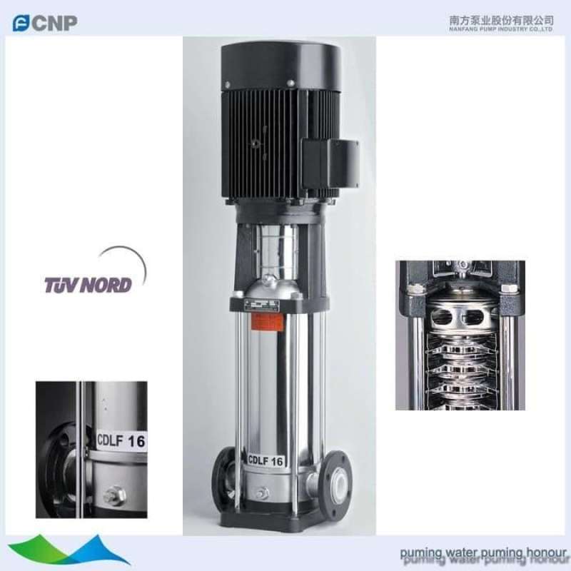 Jual POMPA AIR CNP/CDLF 4-16 3PHASE 380Volt Mutistage di Seller Mitra ...