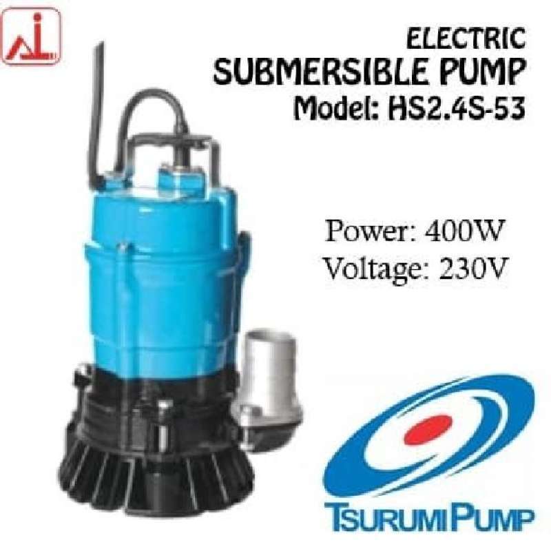Jual POMPA TSURUMI HS2.4S POMPA CELUP AIR KOTOR 2in SUBMERSIBLE SEWAGE ...