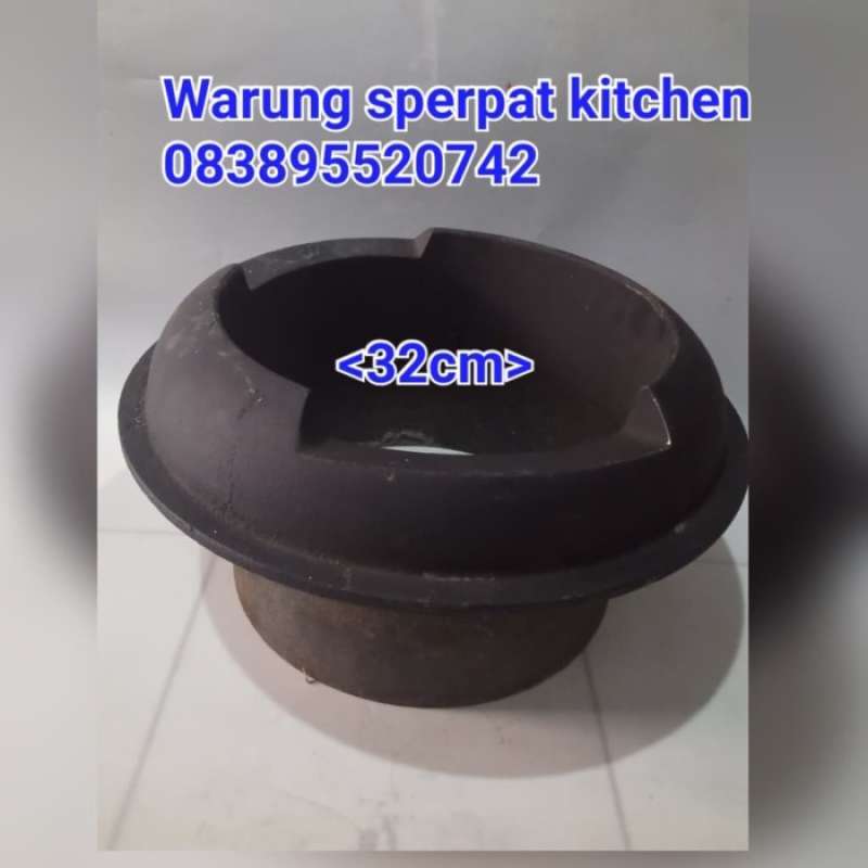 Promo Tungku kompor kwali range ukuran 32cm plus ringe bawahnya Diskon ...