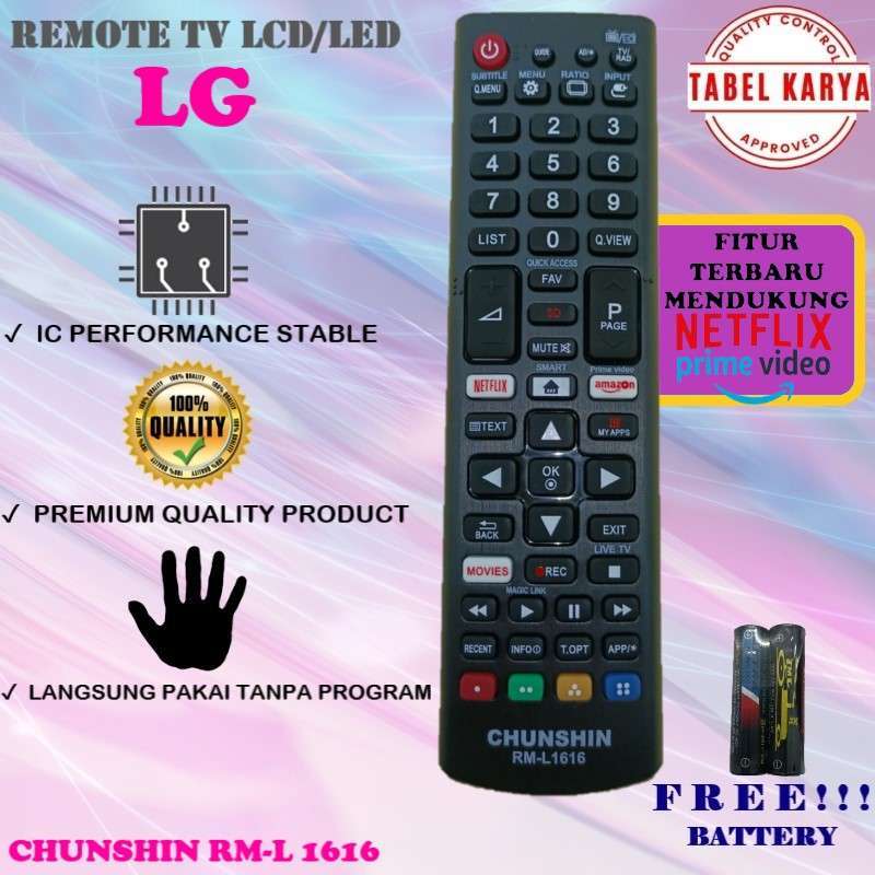 Promo REMOTE REMOT SMART TV DIGITAL LG LCD LED TANPA SETTING Diskon 31% ...