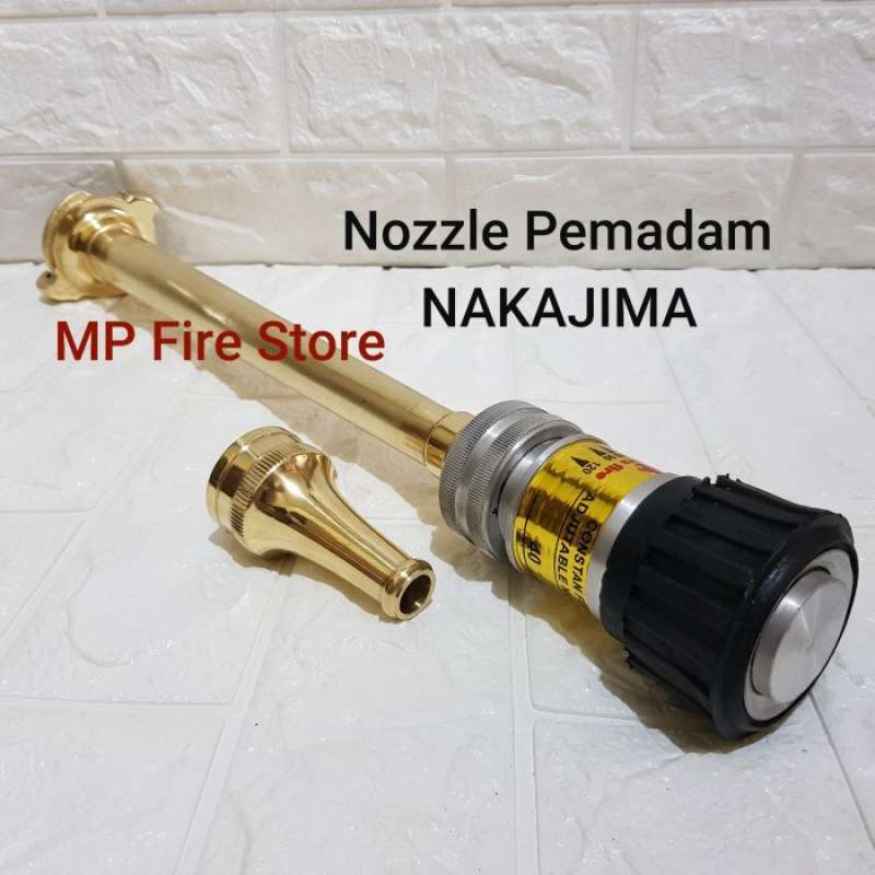 Promo Jet Fire Nozzle Nuzzle Pemadam 1.5 In Nakajima + Variable Spray ...